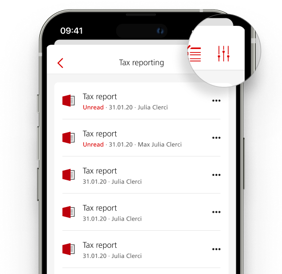 Find bank documents | UBS Switzerland