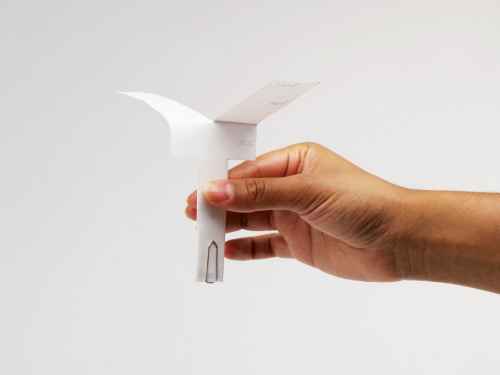 Hélicoptère en papier | UBS Family